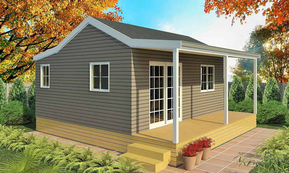 Genius Homes | Popular 1 Bedroom Prefabricated Cottage