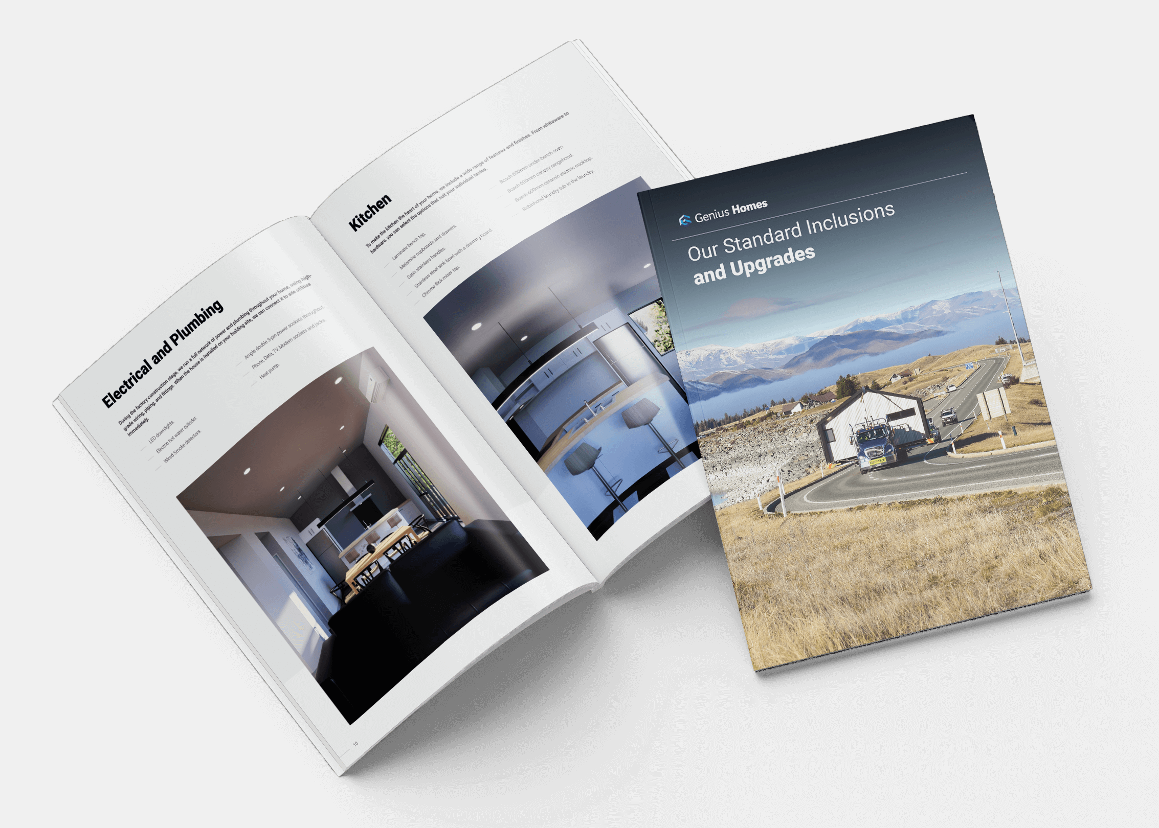 Download our Standard Inclusions & Upgrades Guide | Genius Homes